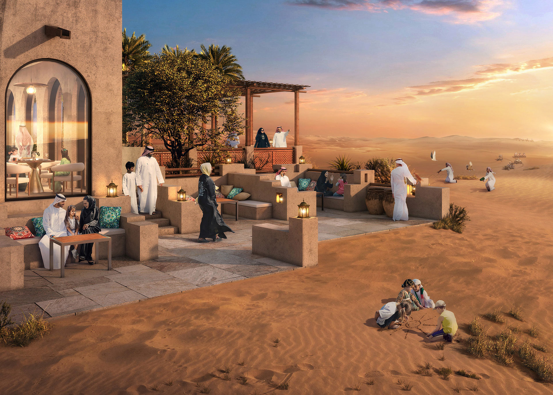 In Room Dining | Bateen Liwa Resort